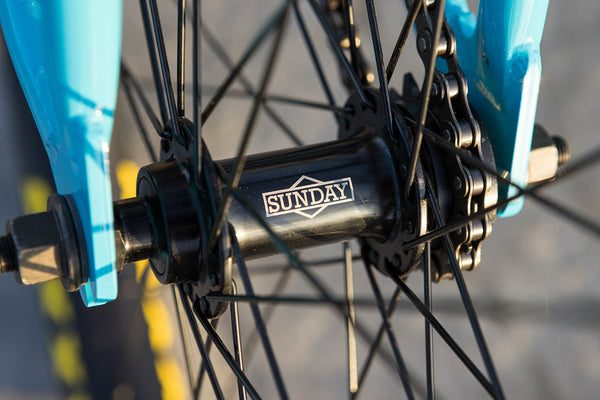 Sunday High C 29" (Gloss Surf Blue with 23.5" tt) | Sunday Bikes