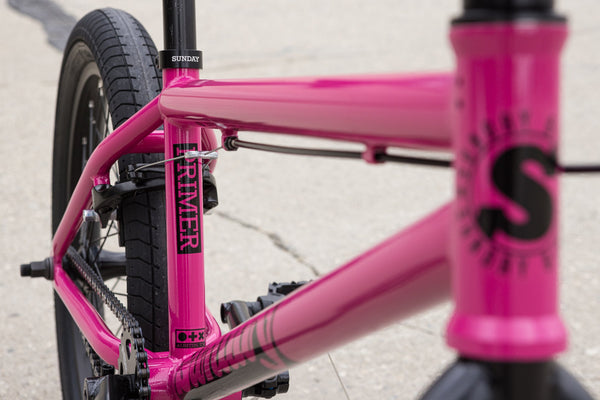 Sunday Primer (Gloss Surf Pink with 20.5" tt) | Sunday Bikes
