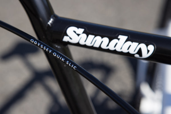 Sunday Blueprint (Gloss White with 20.5" tt) | Sunday Bikes