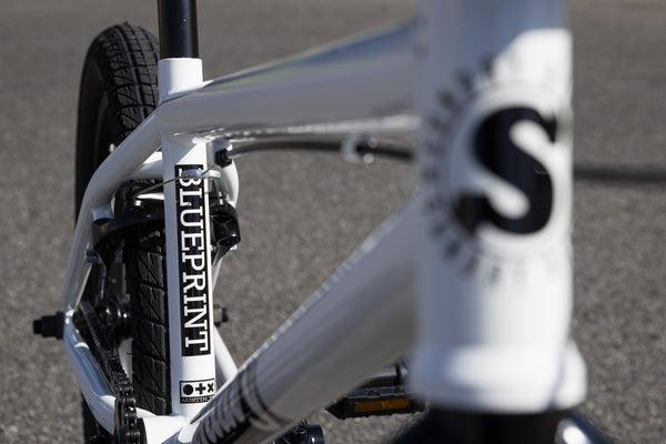 Sunday Blueprint (Gloss White with 20.5" tt) | Sunday Bikes