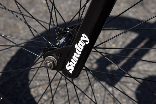 Sunday Blueprint (Gloss White with 20.5" tt) | Sunday Bikes