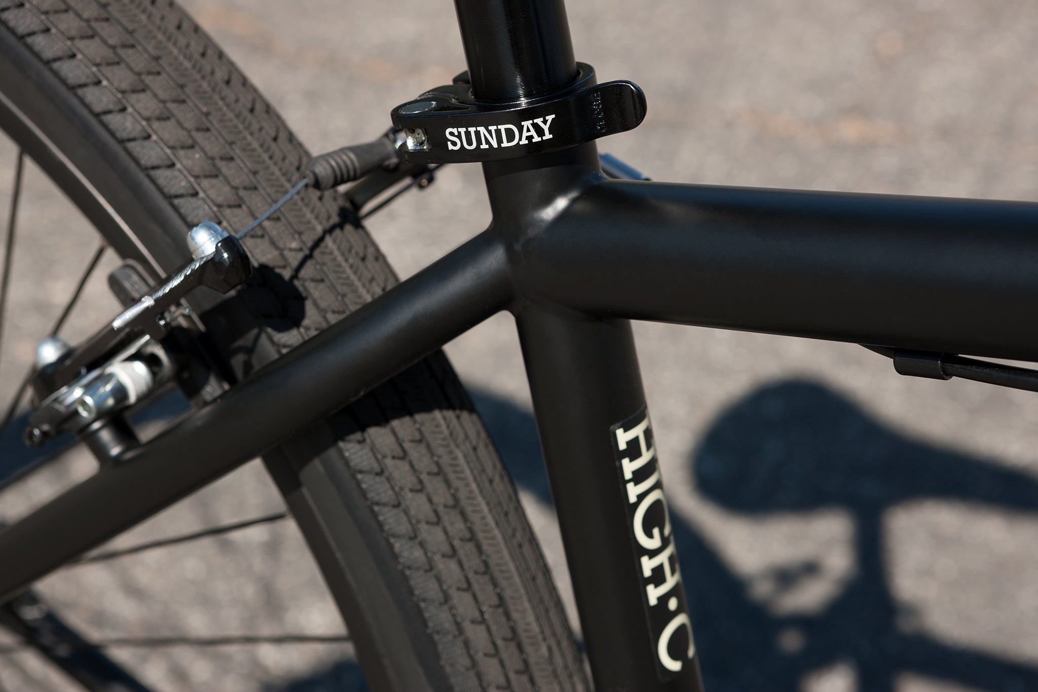 Sunday High C 29" (Matte Black with 23.5" tt) | Sunday Bikes