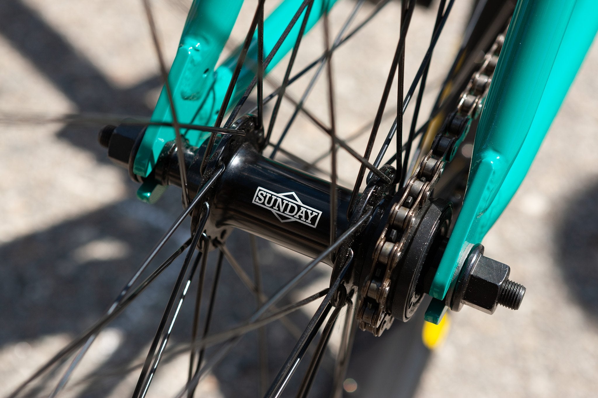 Sunday High C 29" (Gloss Billiard Green with 23.5" tt) | Sunday Bikes
