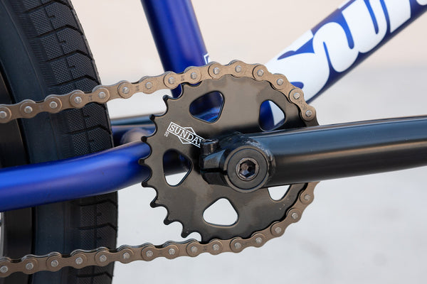 Sunday Model C 24" (Matte Trans Blue with 22" tt) | Sunday Bikes