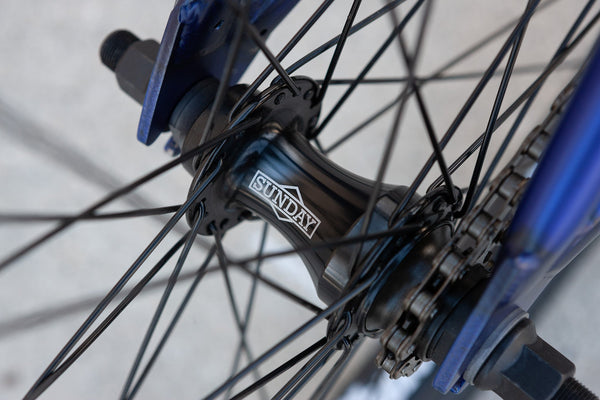 Sunday Model C 24" (Matte Trans Blue with 22" tt) | Sunday Bikes