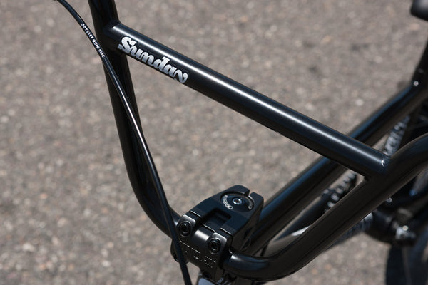 Sunday Blueprint (Gloss Black with 20.5" tt) | Sunday Bikes